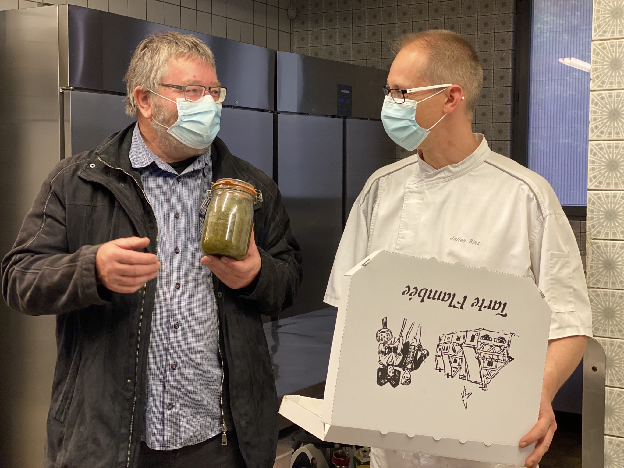 Daniel Zenner et Julien Binz • Restaurant Julien Binz - Ammerschwihr ...