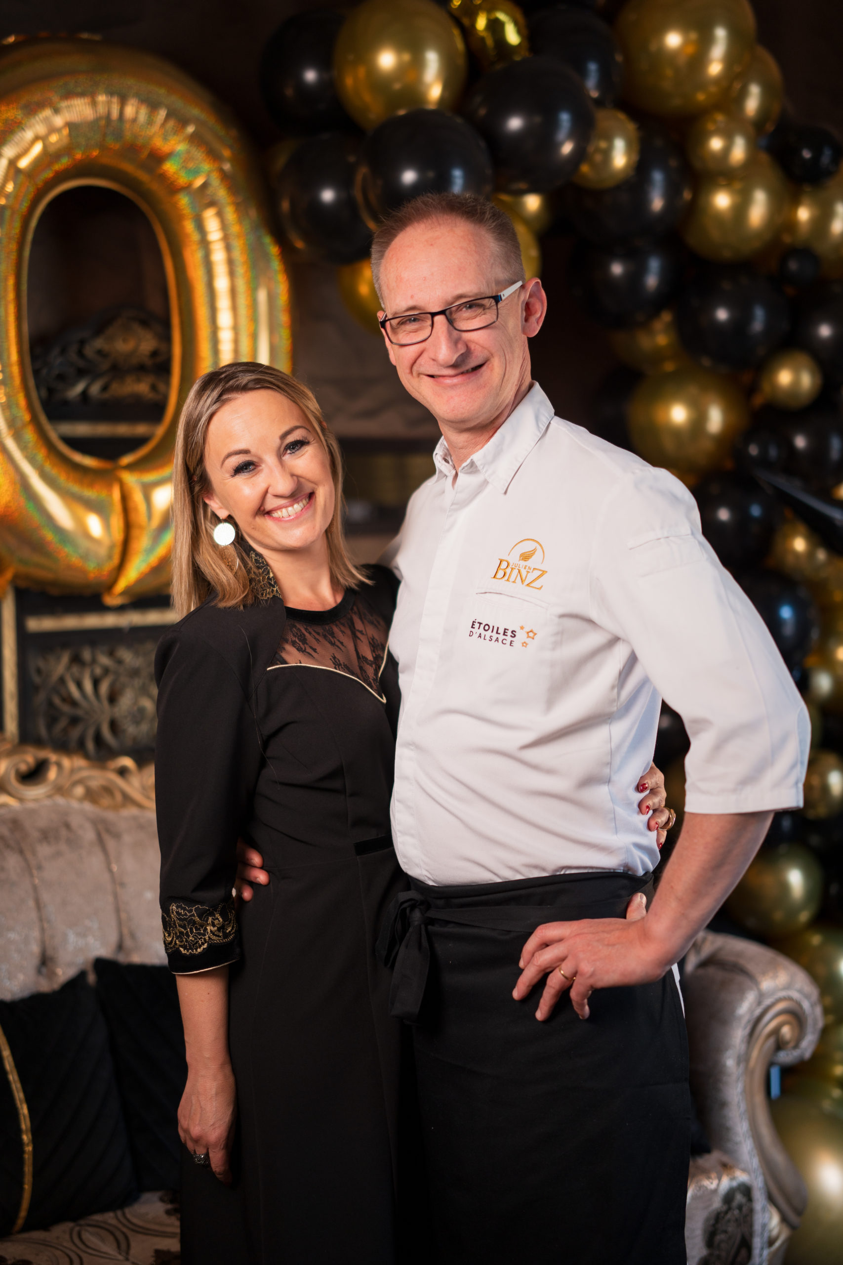 Sandrine et Julien Binz ©L. Ottmann • Restaurant Julien Binz ...